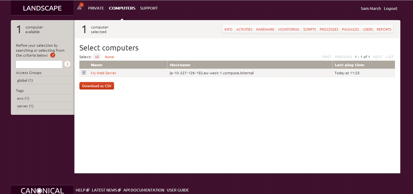 Ubuntu Landscape – A review – marsh.network blog